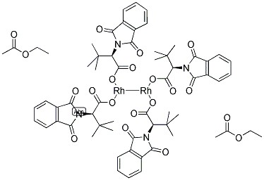 Tetrakis[N-phthaloyl-(R)-tert-leucinato]dirhodium Bis(ethyl Acetate ...